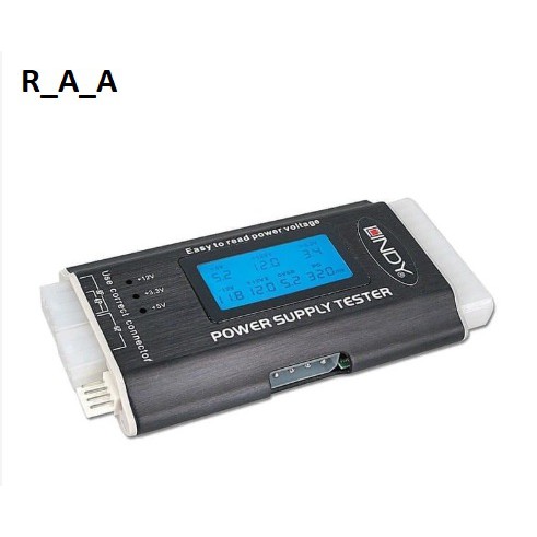 Jual PSU Power Supply Tester Digital LCD Display ATX 20/24pin Unit ATX ...