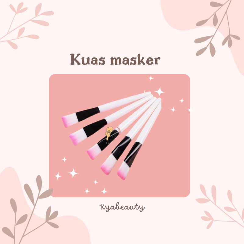 Jual Kuas Masker Bening/kuas bening/kuas wajah bening/kuas masker ( COD ...