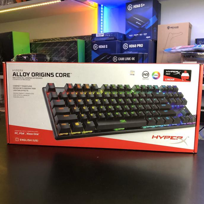 Jual HyperX Alloy Origins Core Mechanical Gaming Keyboard - RED ...