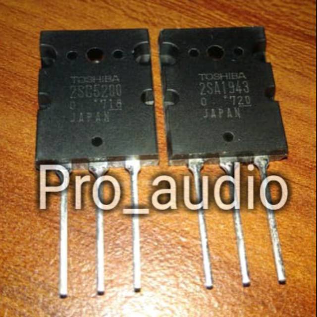 Jual Transistor TOSHIBA 2SC5200 2SA1943 | Shopee Indonesia