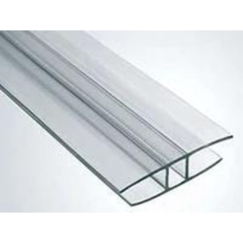 Jual List H Fiber PVC Clear / Sambungan Polycarbonate Transparan | Shopee Indonesia