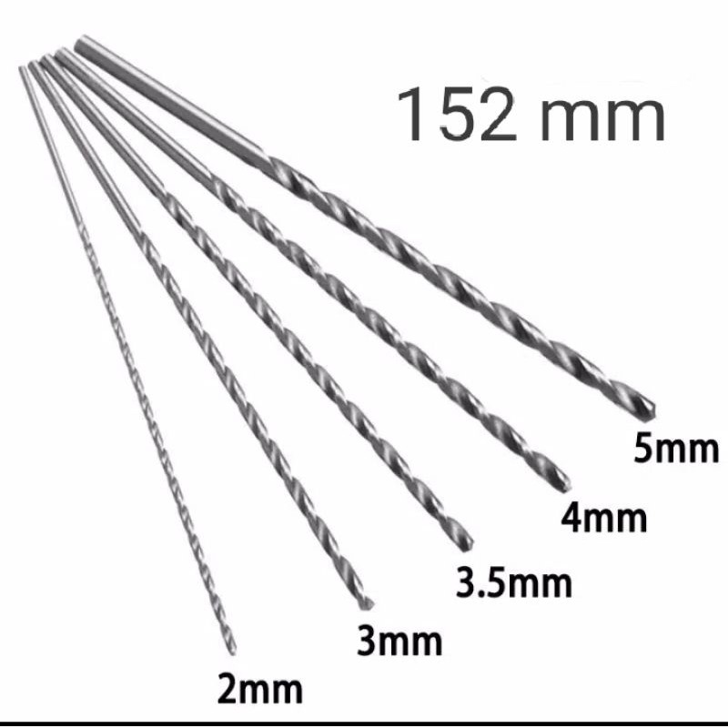 Jual Mata Bor Kayu Extra Panjang 150-160 mm Diameter 2-5mm Kecepatan ...