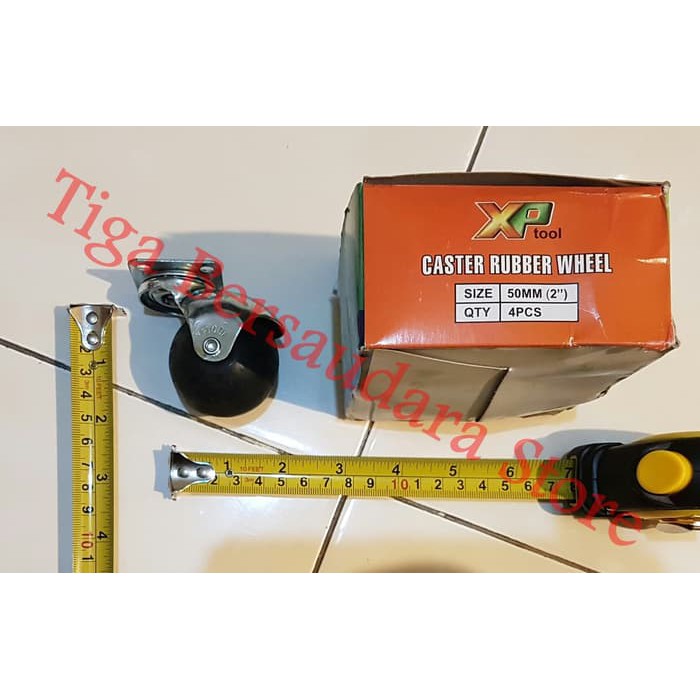 Jual Roda Bulat / Roda Kursi Meja Rak / Roda Casters XP Tool 2 Inch ...