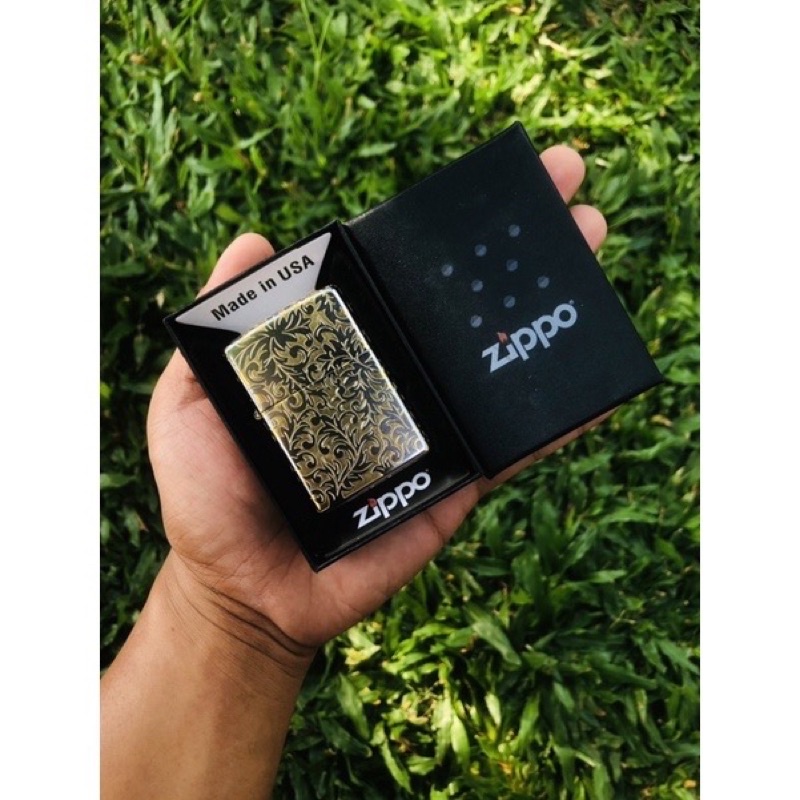 Jual Zippo Motif Grafir 5 Slide Full Casing Zippo Motif BATIK Zippo ...