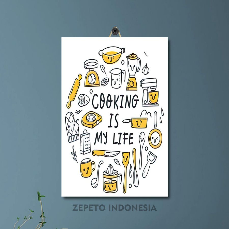 Jual HIASAN DINDING POSTER DAPUR AESTHETIC 20X30 GLROX/NHUKM/ DEKORASI ...