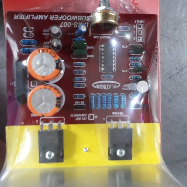 Jual POWER SUBWOOFER MONO DMS007 DMS-007 TIP MOSPEC | Shopee Indonesia
