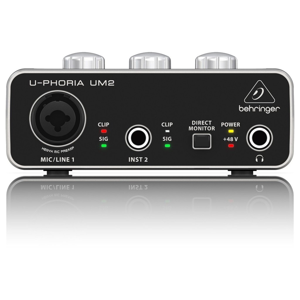 Jual BEHRINGER UM2 - UM 2 U-PHORIA SOUNDCARD USB Interface | Shopee ...