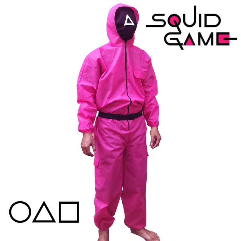 Jual set baju squid game / kostum squid game | Shopee Indonesia
