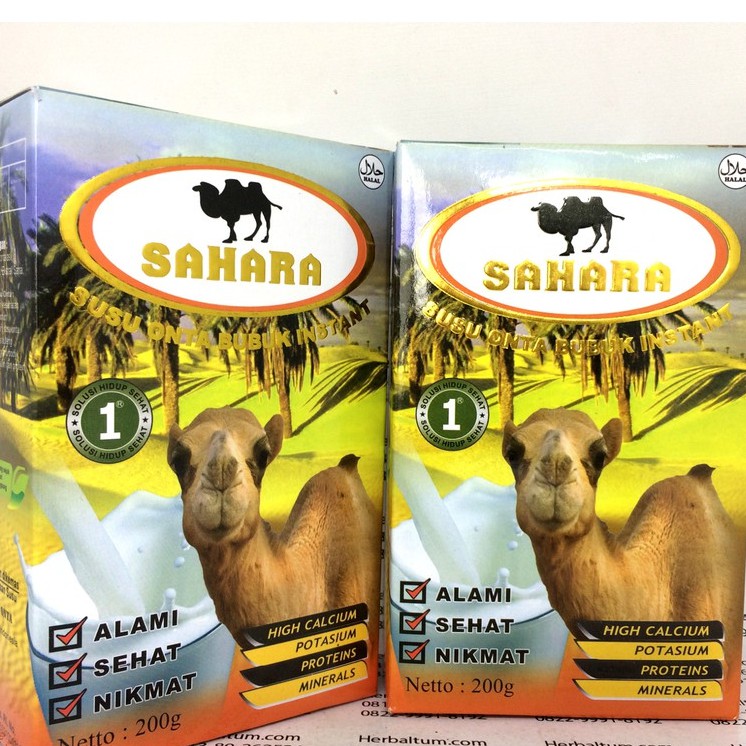 Jual Susu Unta | Susu Onta Sahara | Bubuk Instant 200 gram | Shopee ...