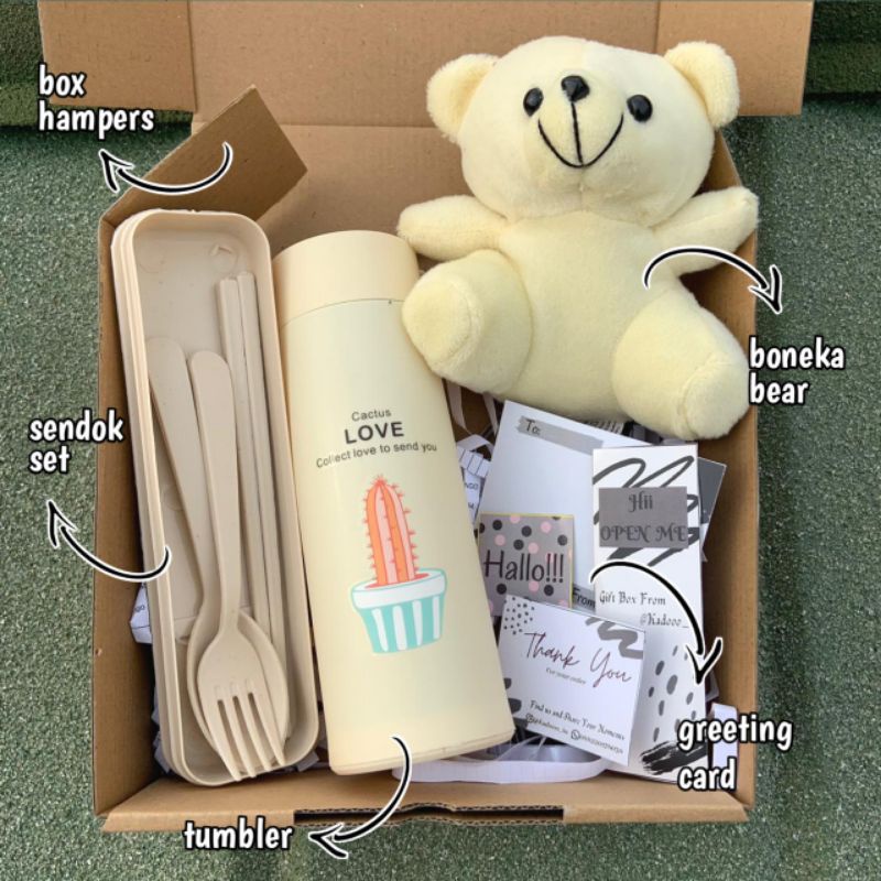 Jual TERMURAH !!! Kado hampers botol tumbler hijab bella square, botol ...