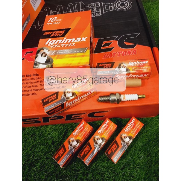 Jual BUSI DAYTONA PREMIUM TIGER SCORPIO ORIGINAL JAPAN | Shopee Indonesia