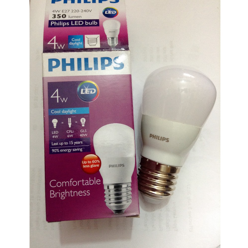 Jual Lampu LED Philips 4 Watt / LED Philips 4W / LED Philips 4watt ...