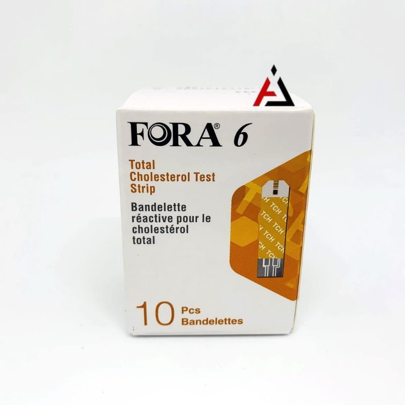 Jual Strip Kolestrol Fora 6 Plus isi 10 Pcs / Strip Cholestrol Fora 6 ...