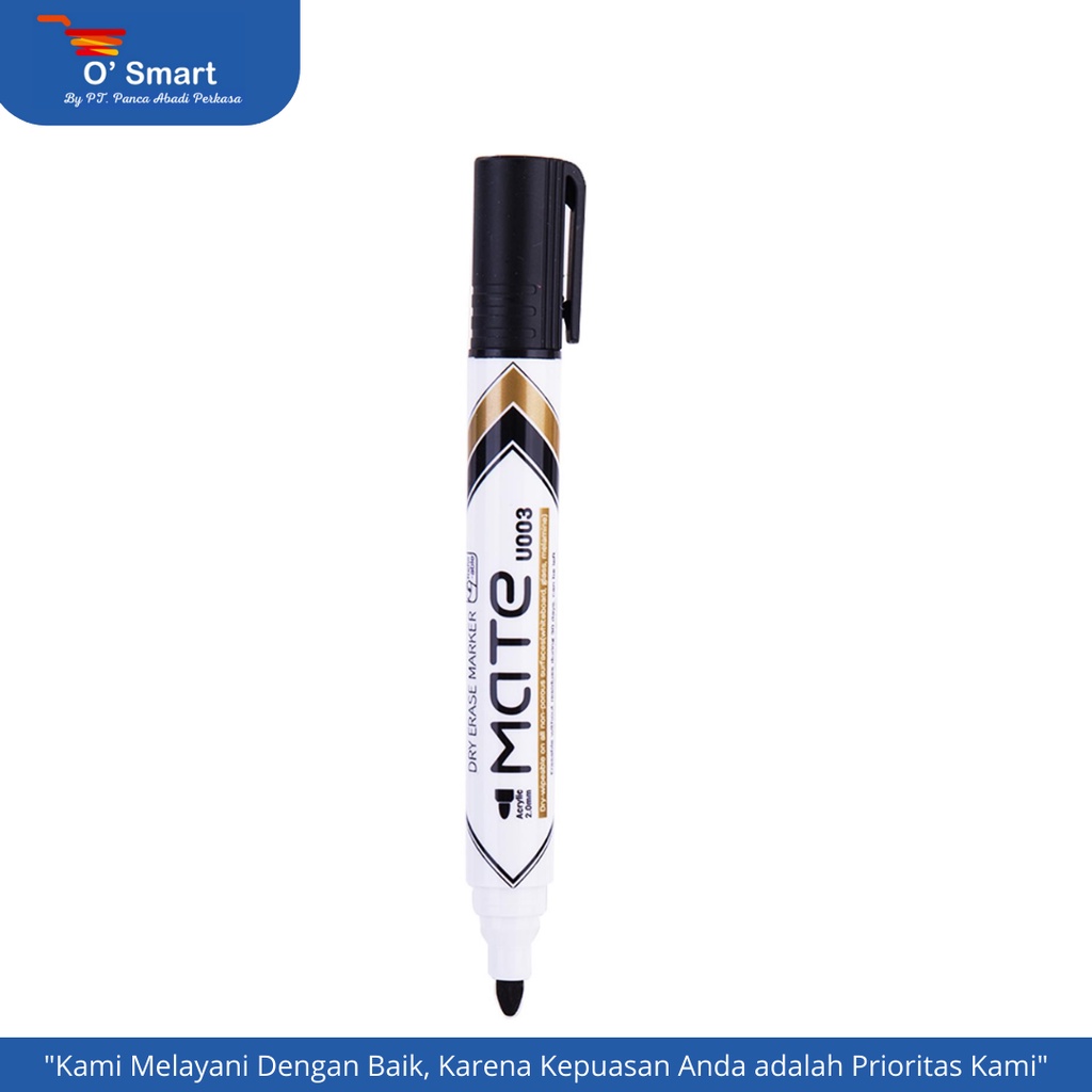 Jual DELI Spidol Marker Whiteboard/Papan Tulis U00320 Bullet Tip Hapus ...