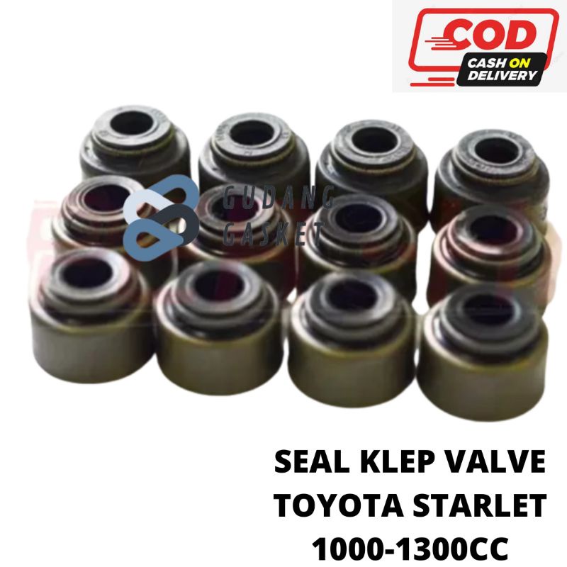 Jual SIL SEAL KLEP VALVE STEAM TOYOTA STARLET 1000-1300CC | Shopee Indonesia