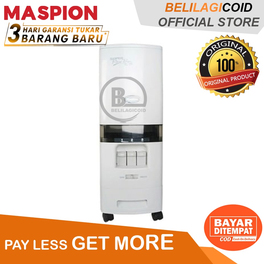 Jual Maspion Rice Box MRD 2800 / Tempat Penyimpanan Beras - 28 Kg ...