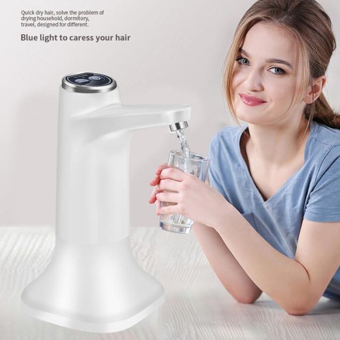 Jual CINZI POMPA GALON AIR ELEKTRIK DENGAN BASE USB WARNA HITAM ...