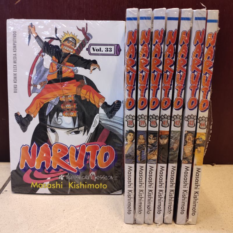 Jual NARUTO VOLUME 33 - 44 ORIGINAL SEGEL | Shopee Indonesia