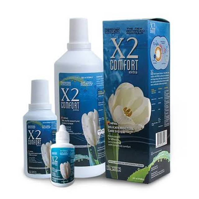 Jual MURAH X2 Air Pembersih Softlens / Cairan Soflens Surabaya | Shopee ...