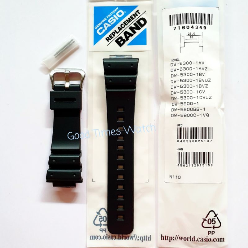 Jual STRAP G-SHOCK DW 5300 DW 5900 DW 6000 DW 8700 GW 6900 G 6900 Casio ...