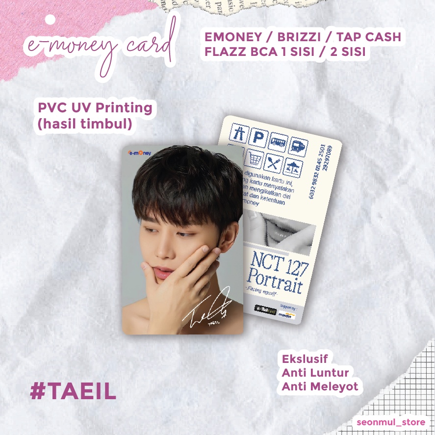 Jual PALING DICARI!!! EMONEY BRIZZI FLAZZ TAPCASH NCT127 PORTRAIT / NCT ...