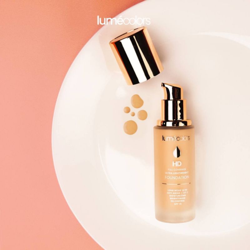 Jual Lumecolors HD Full Coverage Ultra Lightweight Foundation by ...