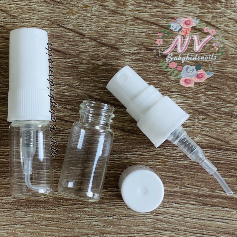 Jual BOTOL KACA SPRAY 3ml / CLEAR GLASS SPRAY BOTTLE 3 ml / PERFUME ...