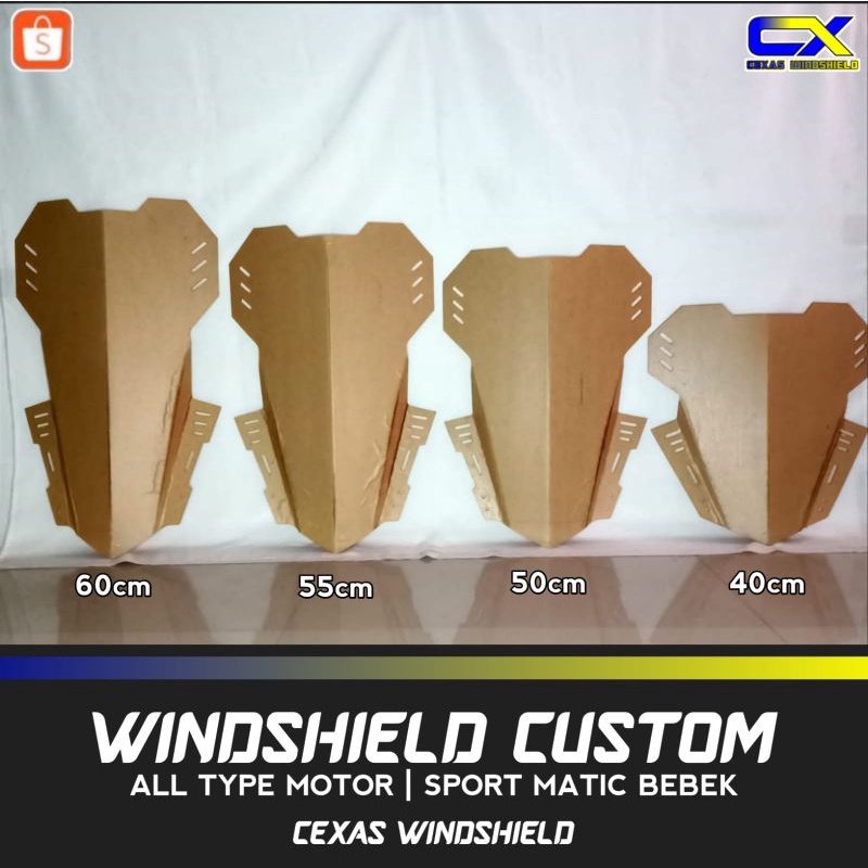 Jual Visor/Windshield Touring Beat,Vixion,Pece,Verza,Cb150r,Vario ...