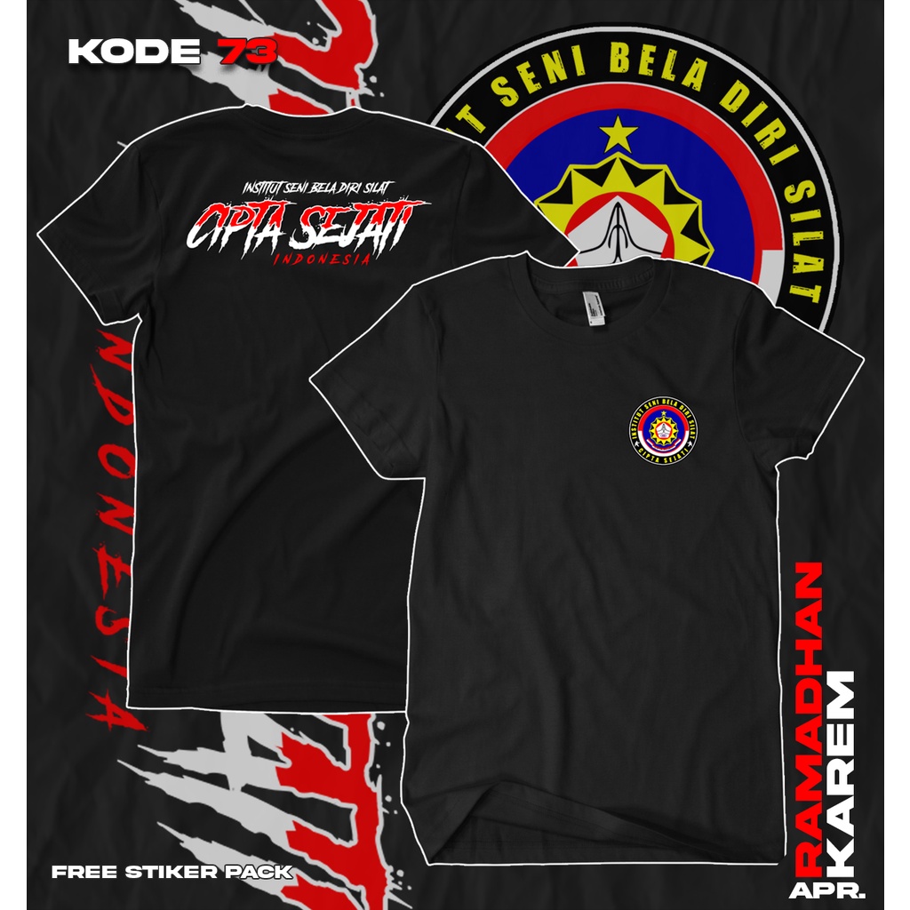 Jual KAOS CIPTA SEJATI (KODE 73 INDONESIA) | Shopee Indonesia