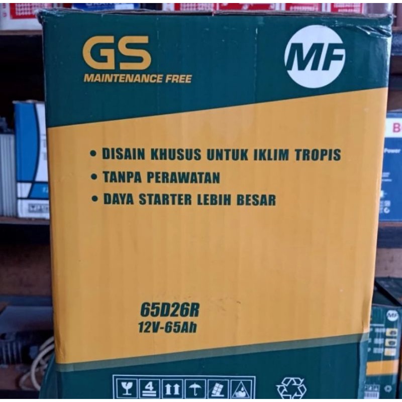 Jual AKI BATERAI KERING GS ASTRA MF NS70/65D26R/NS 70 GARANSI 3 BULAN PANTHER COLT DIESEL GENSET ...