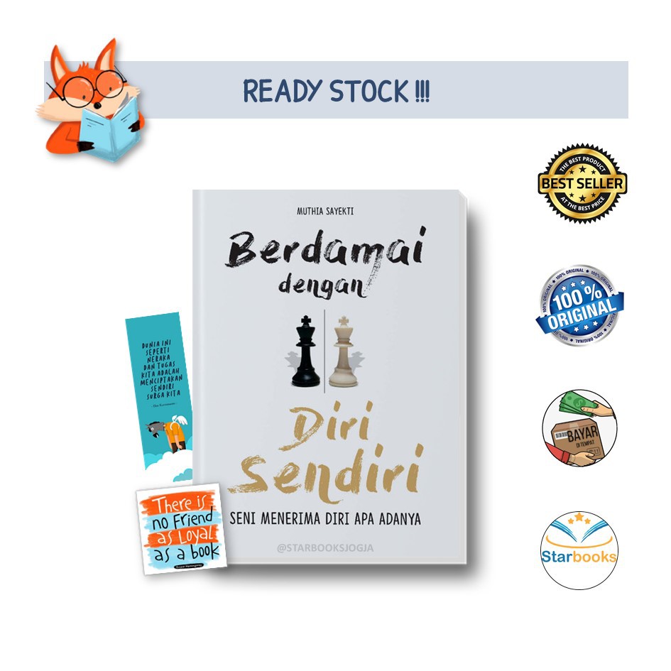 Jual Buku Berdamai dengan Diri Sendiri - Psikologi Corner (Self Imprvement) | Shopee Indonesia
