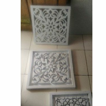 Jual moulding GRC beton /panel gipsum motif bunga ukir | Shopee Indonesia