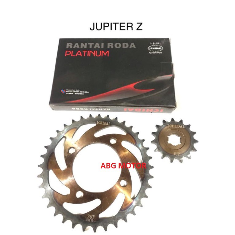 Jual GEAR GIR GIGI TARIK PAKET SET SEPUHAN JUPITER Z TEBAL | Shopee ...
