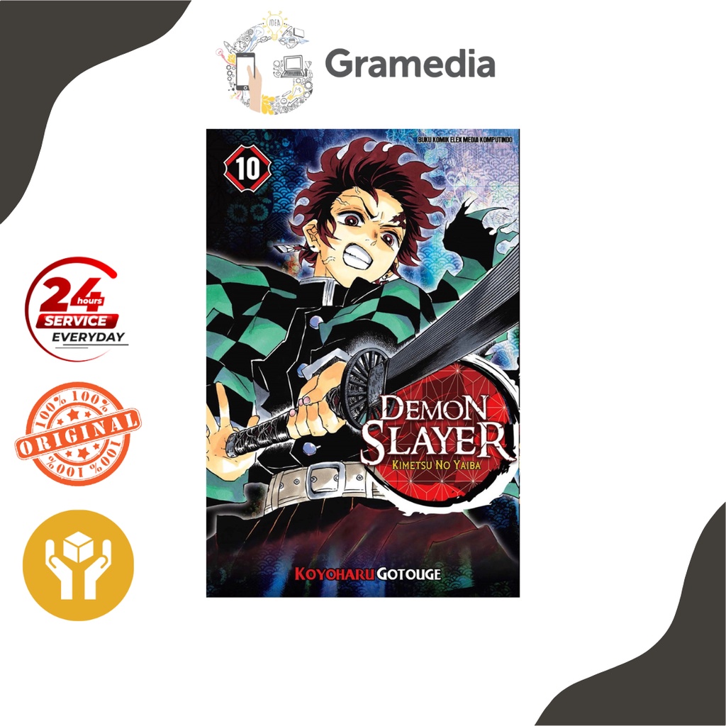 Jual Gramedia Mega - DEMON SLAYER: Kimetsu no Yaiba 10 | Shopee Indonesia