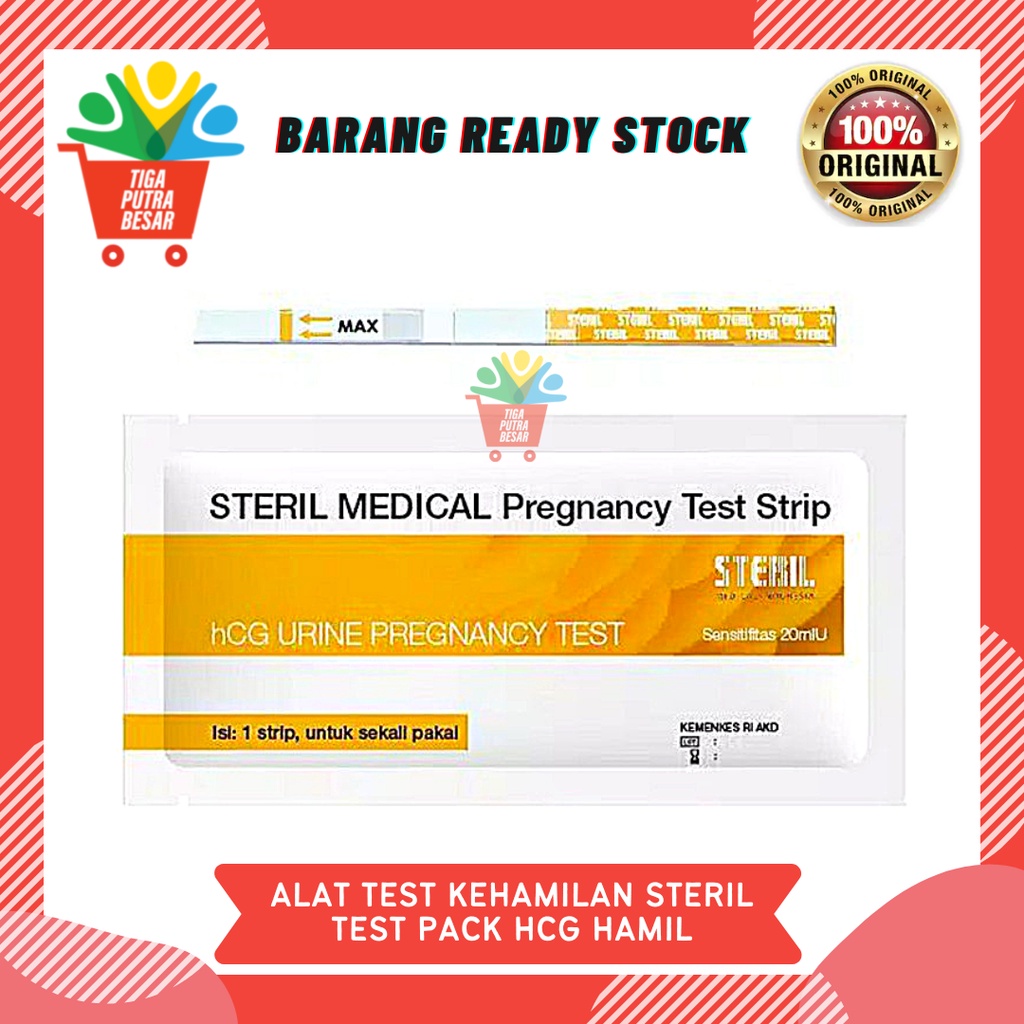 Jual ALAT TES KEHAMILAN STERIL / TEST PACK HCG / TESPEK HAMIL / PROMIL ...