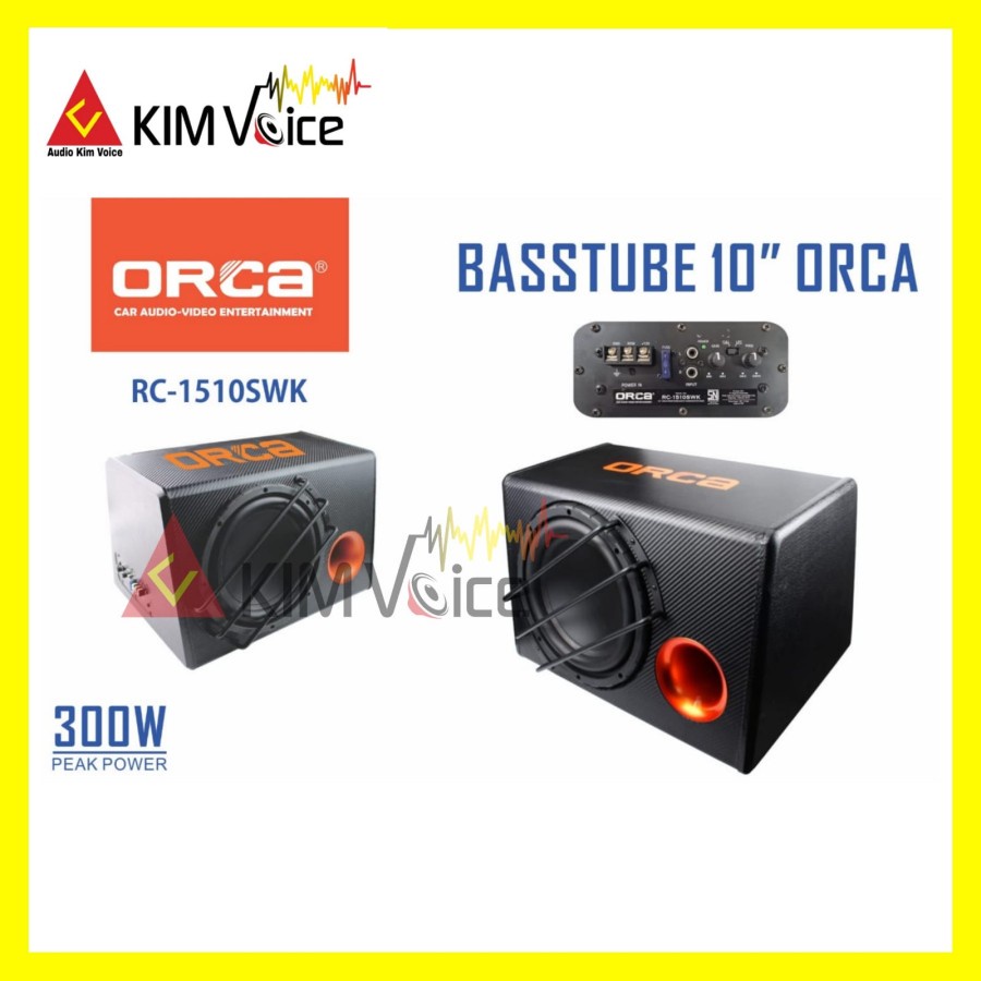 Jual Basstube Subwoofer Active 10 inch Orca RC-1510SWK Box Aktif ...