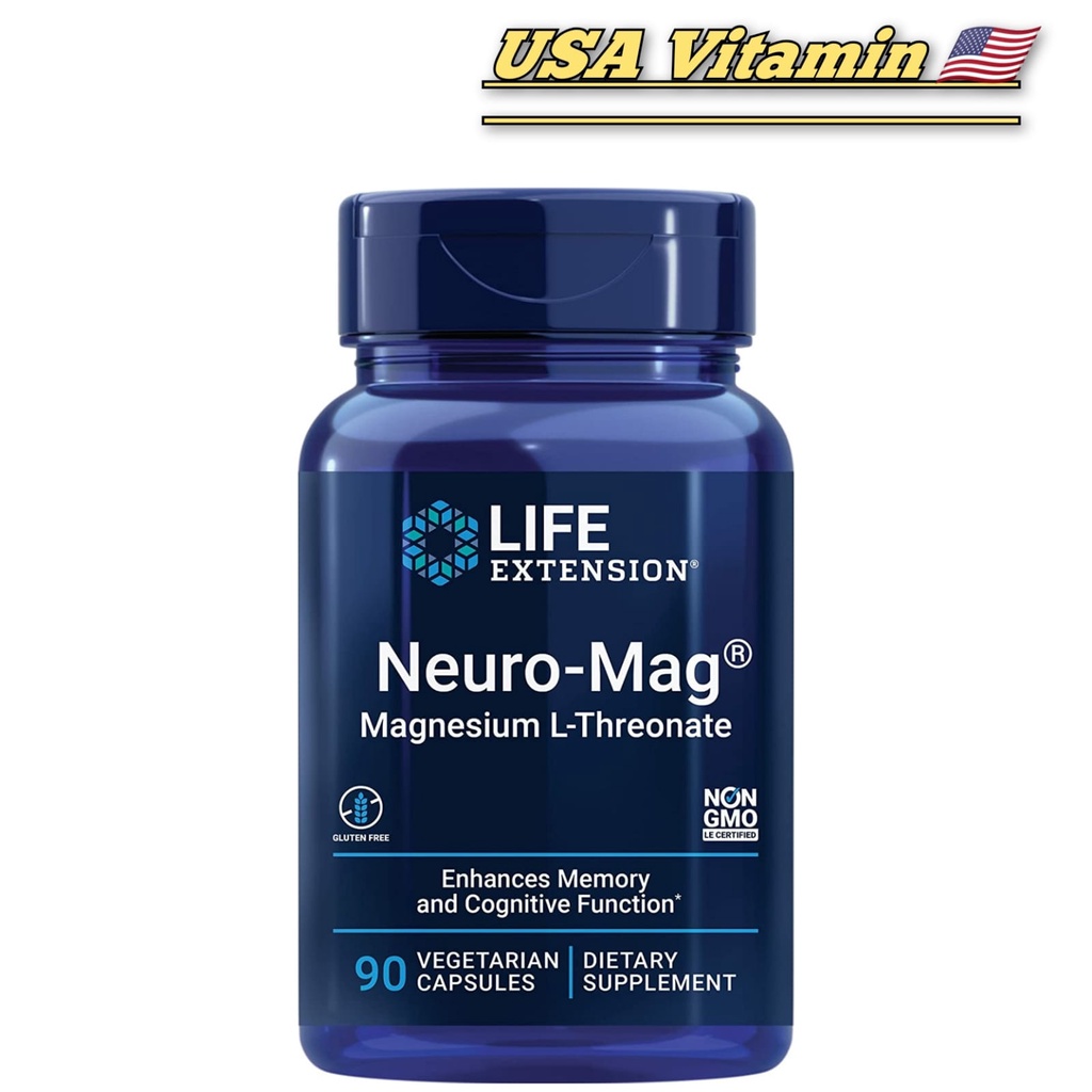 Jual Life Extension Neuro Mag Magnesium L Threonate 90 Vegetarian ...