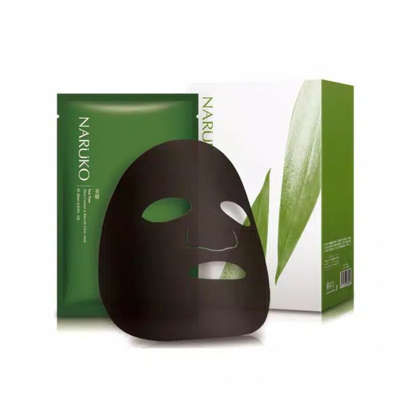 Jual Masker Naruko Tea Tree Shine & Control Blemish | Shopee Indonesia