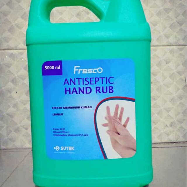 Jual Fresco Antiseptic Hand Rub 5000 mL / 5 L | Shopee Indonesia