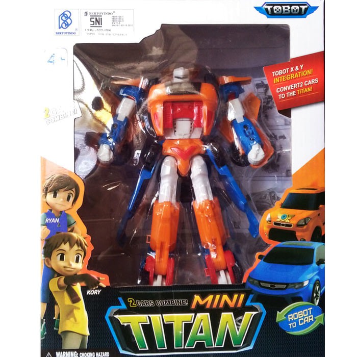 Jual Mainan Tobot Mini Titan Tobot X dan Y Deformation Robot Mobil ...