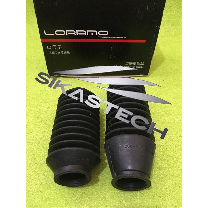 Jual SET KARET LONG TIE ROD STEERING RACK END BOOT MANUAL RAK STIR ...