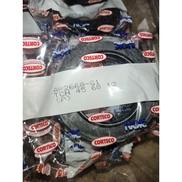 Jual oil SEAL TCN 45 68 12 NOK ASLI AP 2668 G | Shopee Indonesia