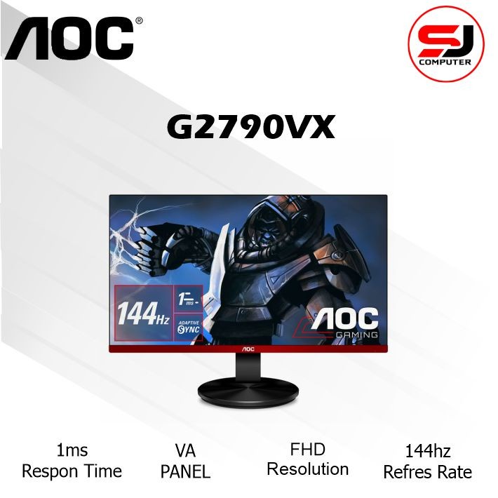 Jual Monitor LED AOC G2790VX 27" 1080p 144Hz 1ms 350cdm HDMI DP ...