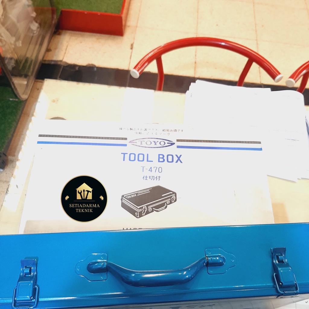 Jual TOOL BOX BESI T-470 TOYO//TOOL BOX TYPE T JAPAN | Shopee Indonesia