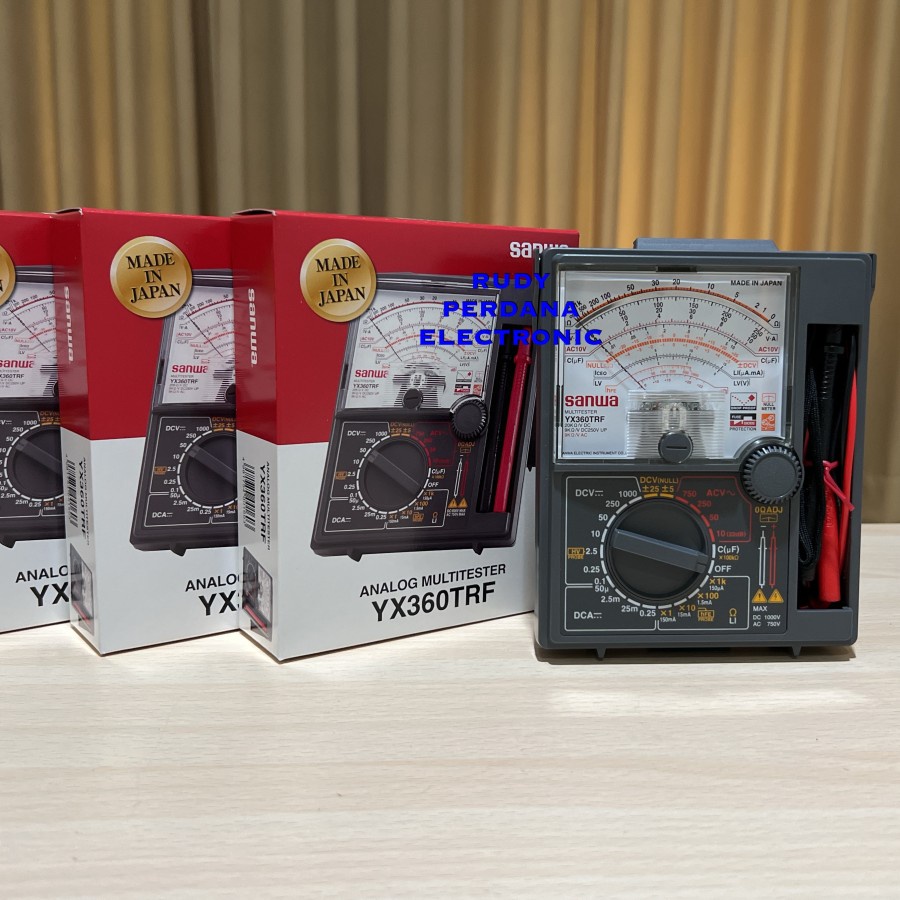 Jual MULTIMETER ANALOG TESTER MULTITESTER AVOMETER SANWA YX360TRF ...