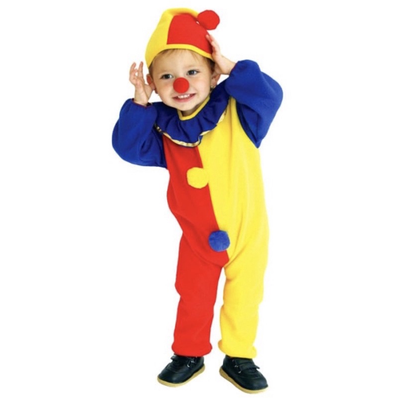 Jual kostum baju badut | clown costume cosplay toddler | kostum circus ...