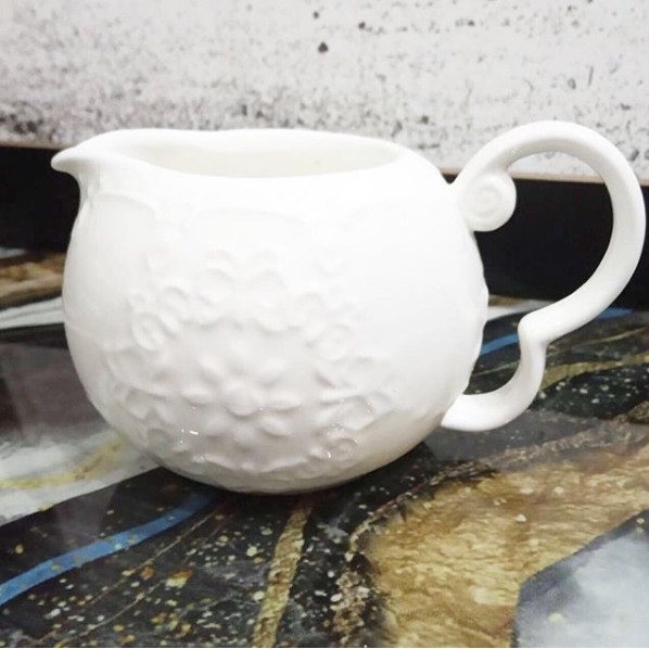 Jual TEA POT MINI KERAMIK PUTIH IMPOR/TEKO KERAMIK/CERET KERAMIK/KETEL ...