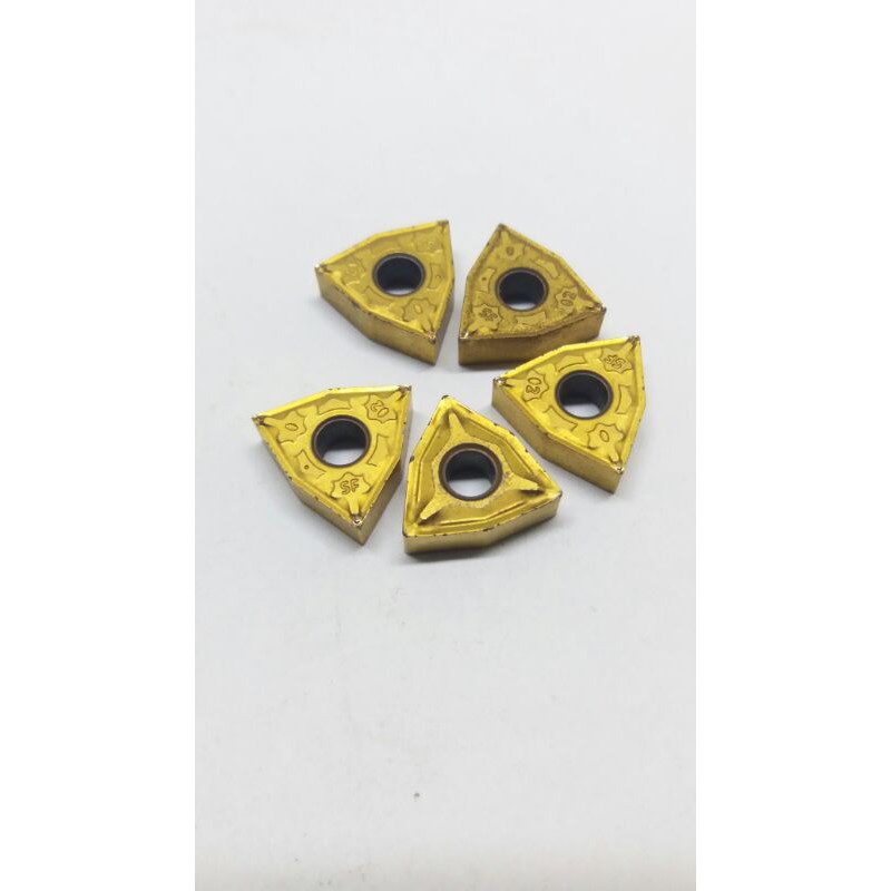 Jual INSERt bubut pahat bubut WNMG0604 CERMET SEKEN atau PISAU BUBUT atau MATA HOLDER atau ALAT ...