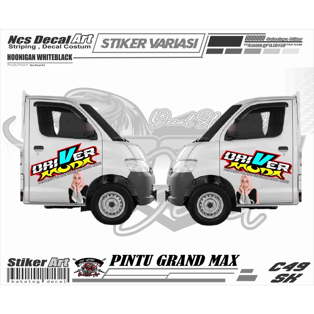 Jual Stiker Pintu Mobil Grand Max Stiker Pintu Samping Stiker Mobil All ...