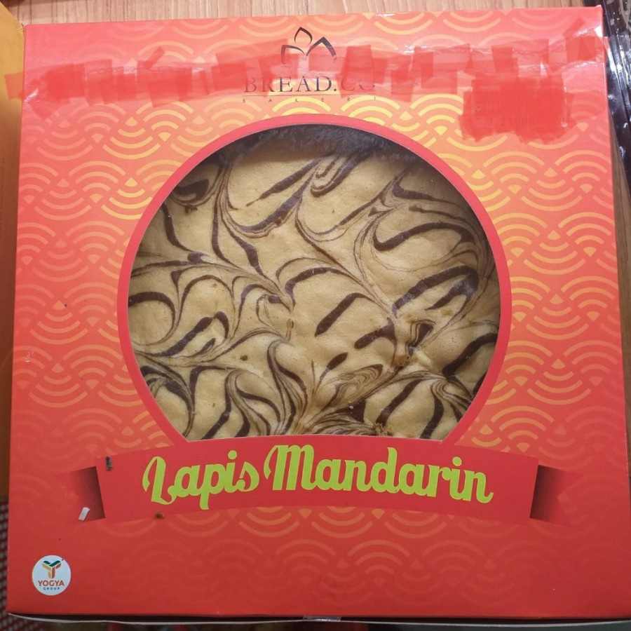 Jual Bolu Lapis Mandarin/Bread.Co Yogya Bakery Khas Bandung OKE ...